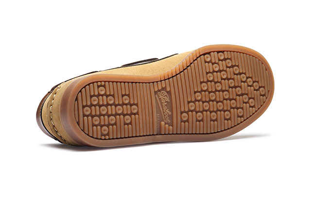 BARTH/MARINE MARRON-LISSE NATUREL ET VELOURS FAUVE | Paraboot