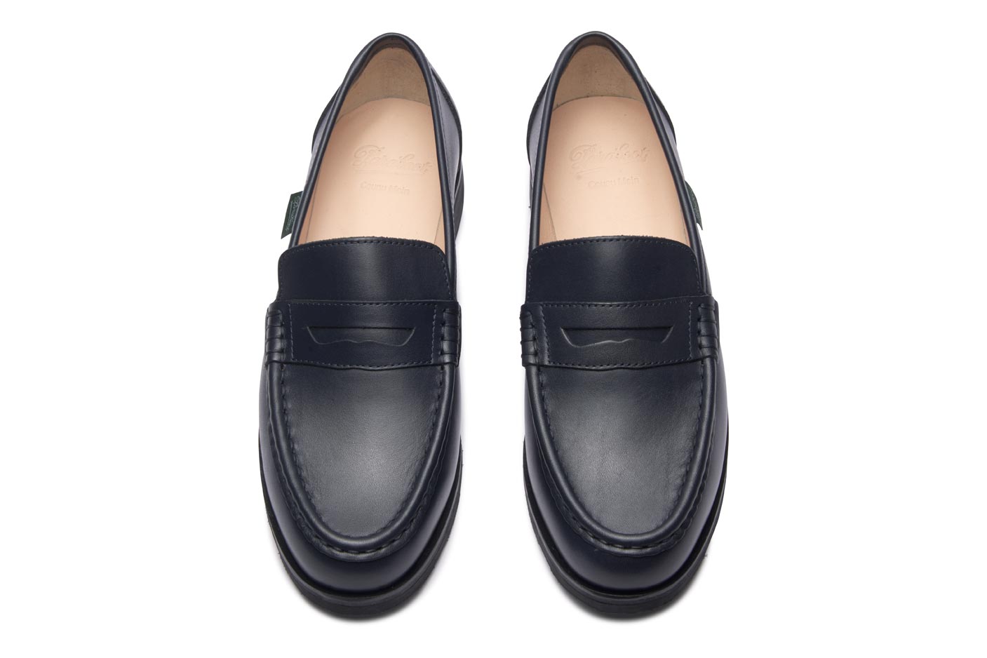 VIGNONY/CHASSE NOIRE-LISSE MARINE | Paraboot