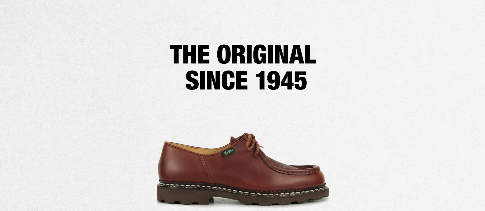 French shoemaker since 1908 | Paraboot